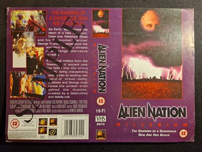 Alien Nation Millenium, 20th Century Fox Promo Sample Video Sleeve ...