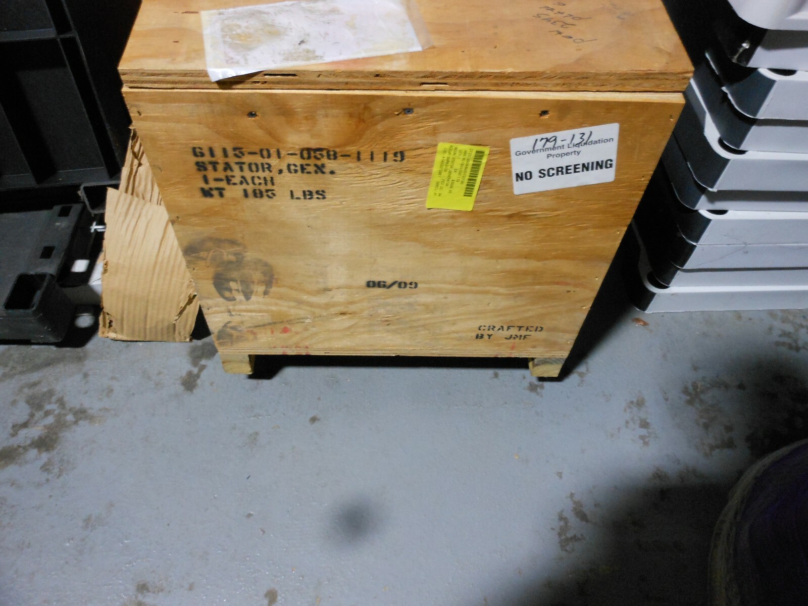 ONAN / CUMMINS STATOR GENERATOR PART # 220-1546 NSN: 6115-01-058-1119 ...