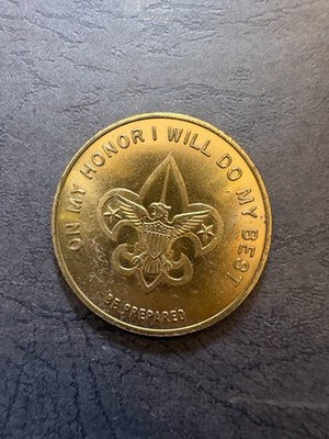 On My Honor Good Turn Boy Scout BSA Challenge Coin Medallion | eBay