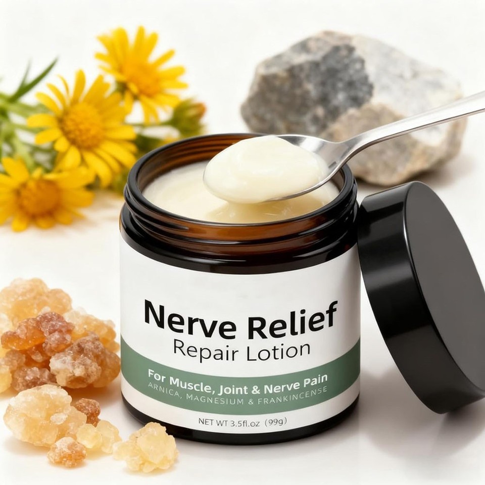 Alcura Nerve Cream, Neuropathy Pain Relief & Repair Lotion,Magnesium ...
