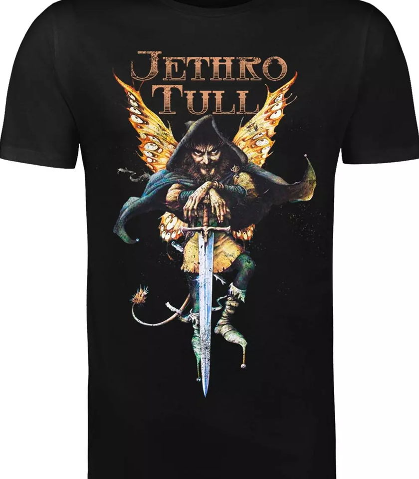 VTG Jethro Tull band black T-shirt Cotton All sizes | eBay