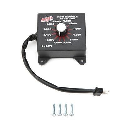 Msd Ignition 8670 3000-5200 Rpm Module Selector RPM Module Selector ...