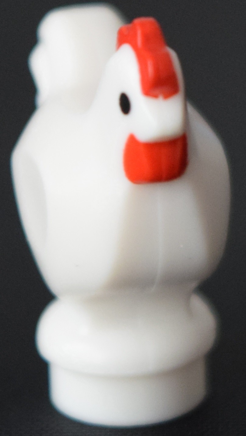 ☀️NEW Lego Friends Animal Pet Farm 9x WHITE CHICKENS Lot BIRDS PIECES ...