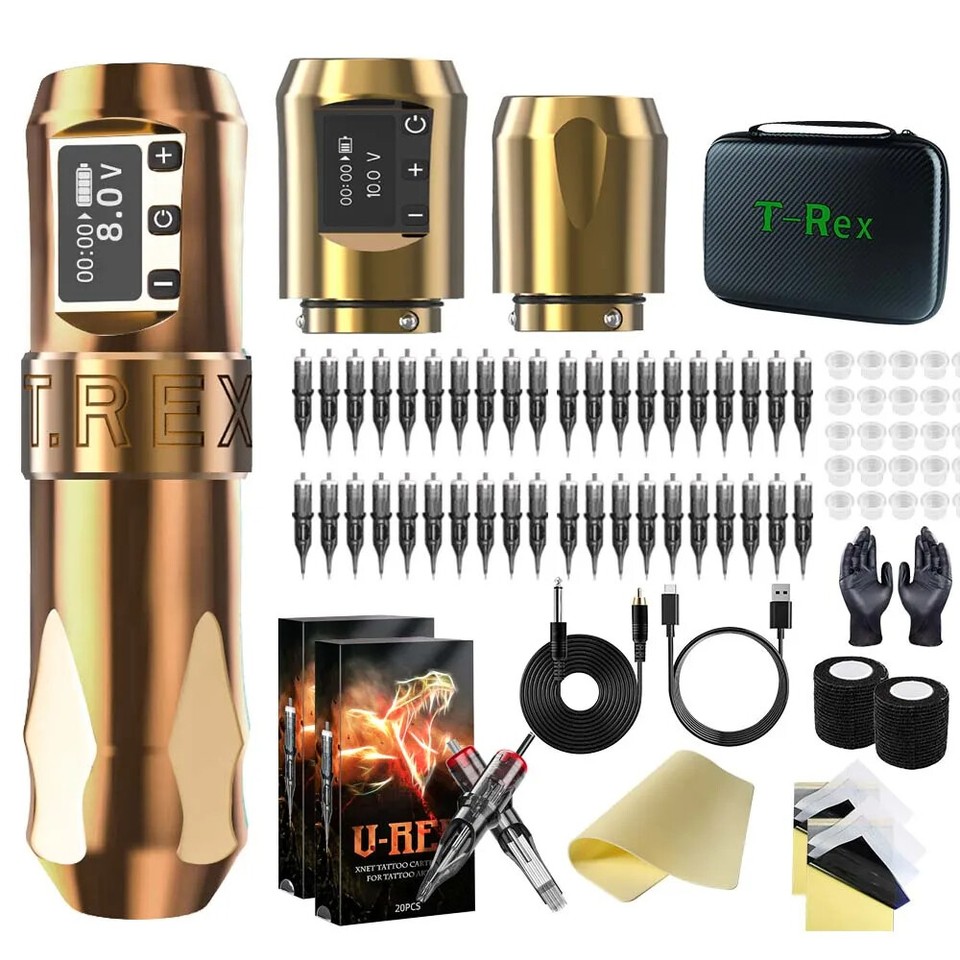 T-Rex Wireless Tattoo Machine Rotary Battery Pen Portable Power Pack ...