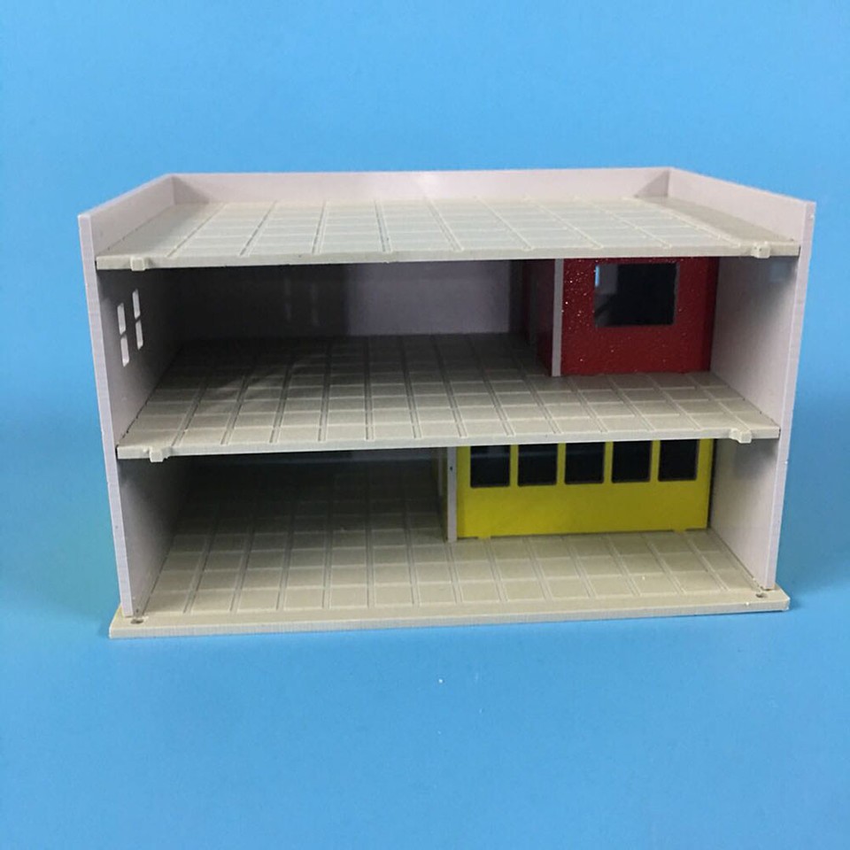 1/64 1/87 1/160 S Ho N Scale Buildings Train Railway Modern Model House ...