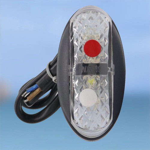 2 Pack Side Indicator Light Rear Position Boat Trailer Marker Lights ...