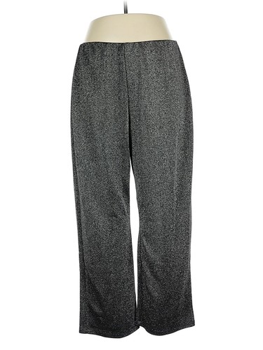 JM Collection Women Gray Casual Pants 1X Plus | eBay