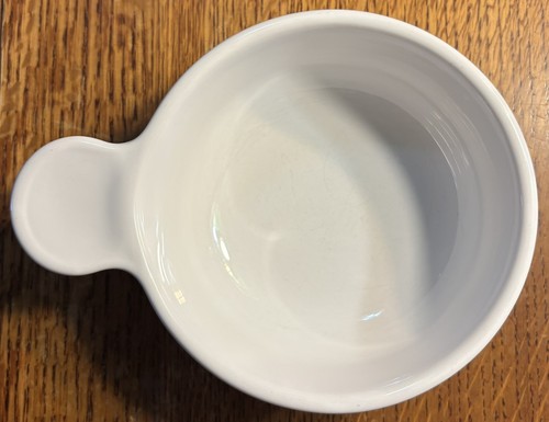 Vintage Corning Ware USA 150 B Grab-It 13.5 oz. (.4 L) All White Tab ...
