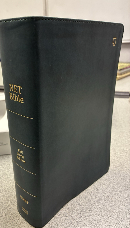 NET Bible Full Notes Edition, LIKE NEW with BOX | eBay