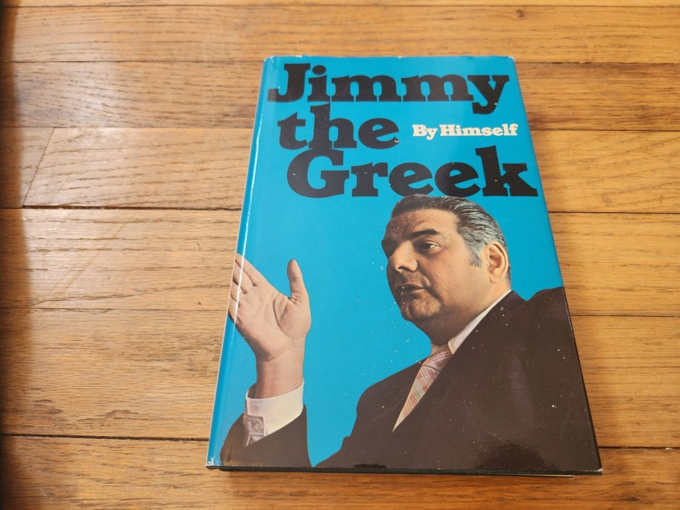 Jimmy Snyder SIGNED Jimmy The Greek NFL Today 1975 First Edition ...