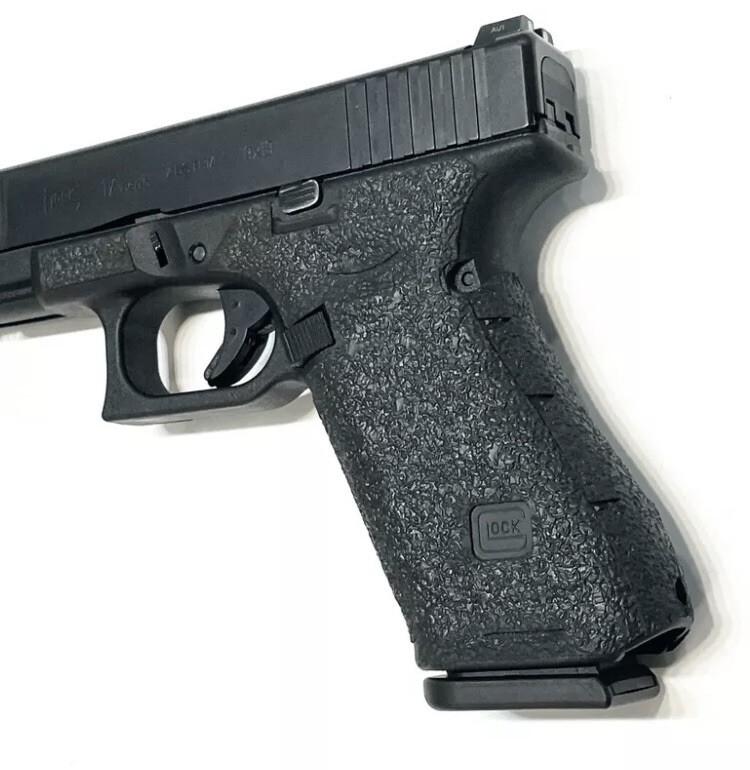 AccuGripp MAX SERIES Glock 17/22 Gen 5/5 MOS Granulated Rubber Gun Grip ...