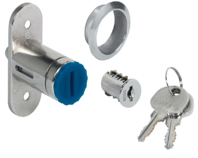 Häfele Lock Symo Cylinder Lock Ø 18 mm Central Lock 180° | eBay UK