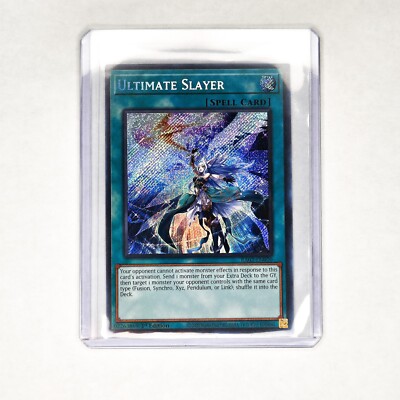 Ultimate Slayer (Secret Rare) RA02-EN070 25th Anniversary Rarity ...