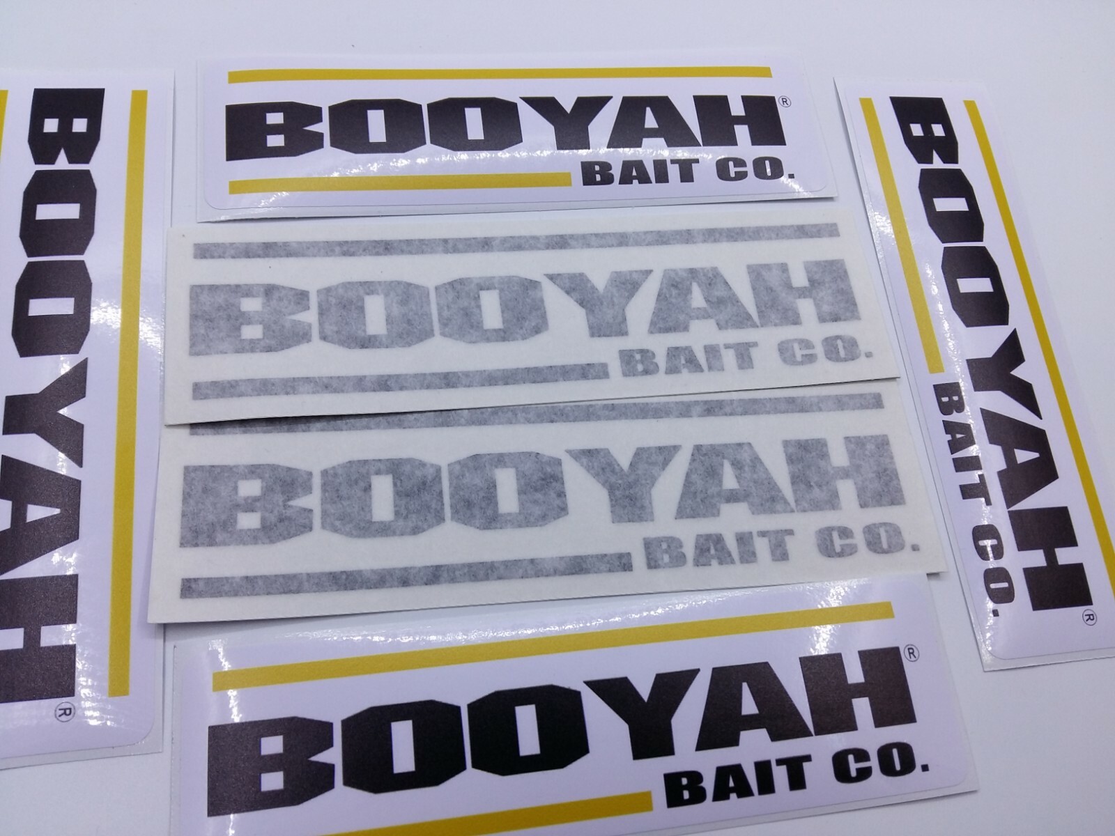 LOT of (6) Fishing Decals BOOYAH Fishing Stickers for Brand Lovers | eBay