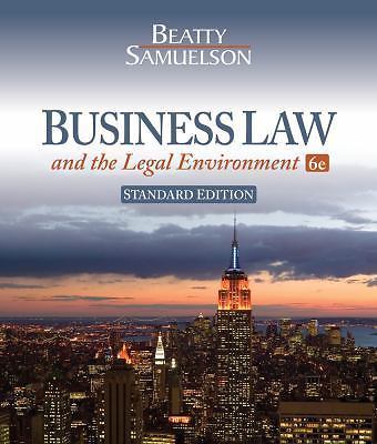 Business Law and the Legal Environment by Susan S. Samuelson and ...