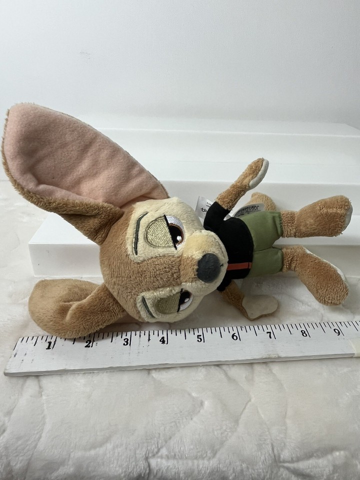 Tomy Disney Zootopia 9" Finnick The Fox Plush Stuffed Animal Toy | eBay