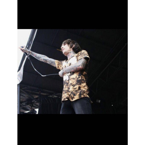 Tie-dye skull heart T-shirt DROP DEAD BMTH BABYMETAL | eBay