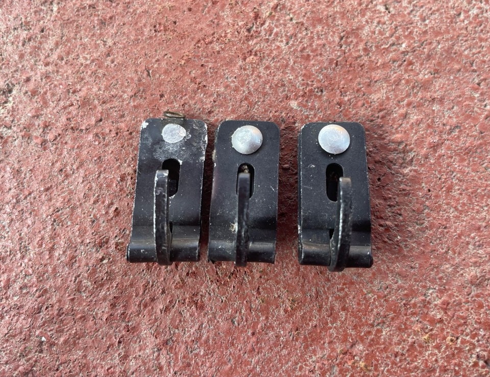 WW2 WWII ORIGINAL GERMAN ELITE SS CAMO HELMET CLOTH COVER ROCKER CLIPS ...