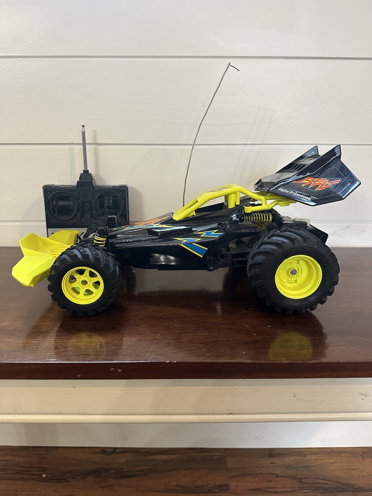 RARE VTG R/C NIKKO BRAT BUGGY 9.6V 27MHZ w/ Remote No Battery Clean ...