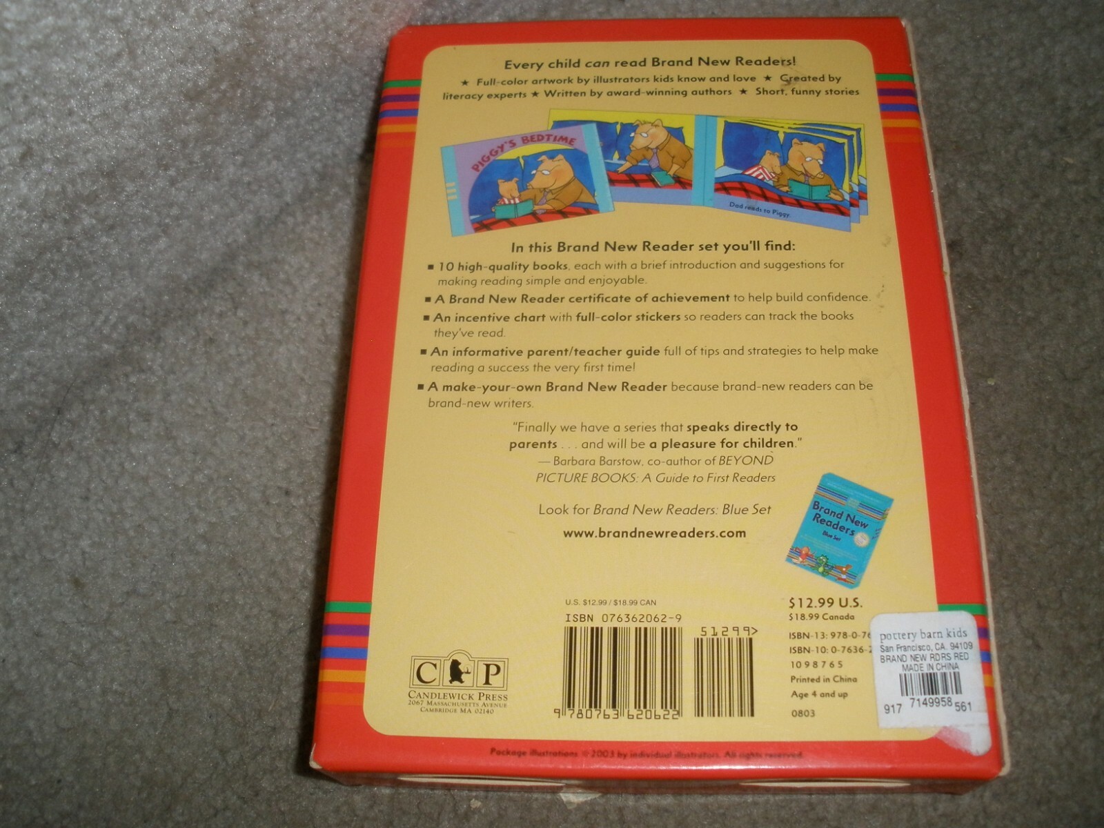 Brand New Readers Ser.: Brand New Readers Red Set by Candlewick Press ...
