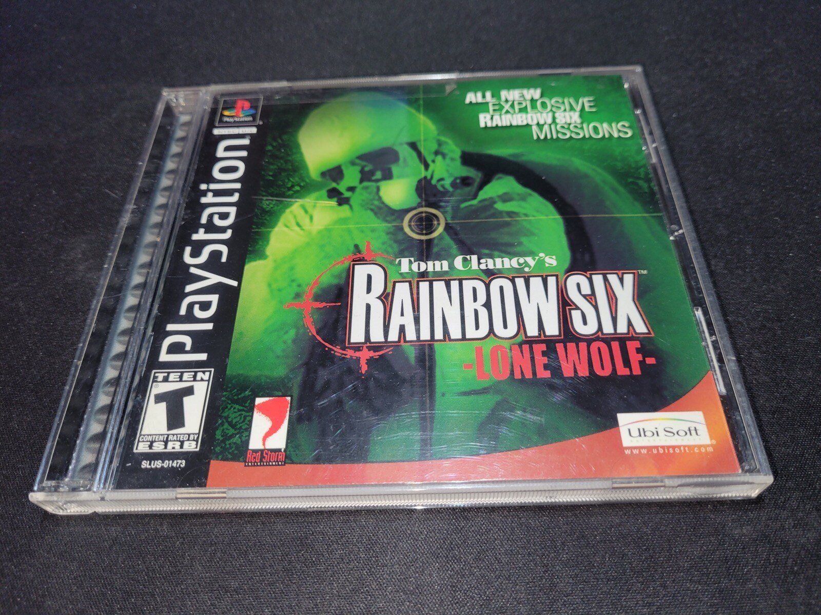 Tom Clancy's Rainbow Six: Lone Wolf Sony Playstation 1 PS1 EX+NM cond ...