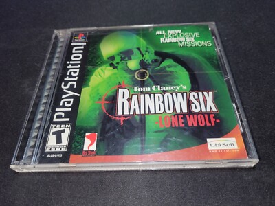 Tom Clancy's Rainbow Six: Lone Wolf Sony Playstation 1 PS1 EX+NM cond ...