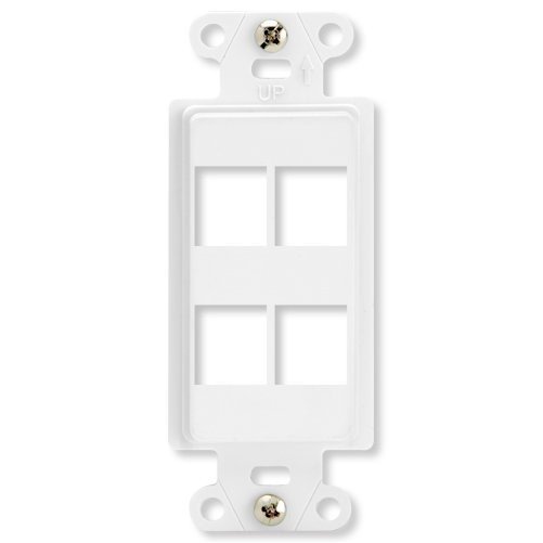 Legrand Wp3414wh Decor Outlet Strap 4port WH for sale online | eBay