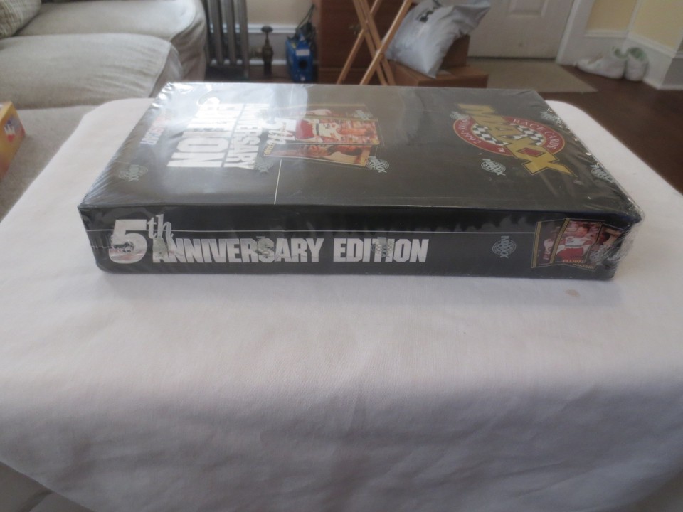 NASCAR 1992 Maxx Race Cards 5th Anniversary Edition Factory Sealed Box ...