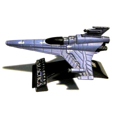 Battlestar Galactica Viper Mk VII Cpt. Lee Adama Apollo," Damaged " | eBay