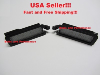 White 6000K LED License Plate Lights Lamps fits 2015 - 2023 Chrysler ...