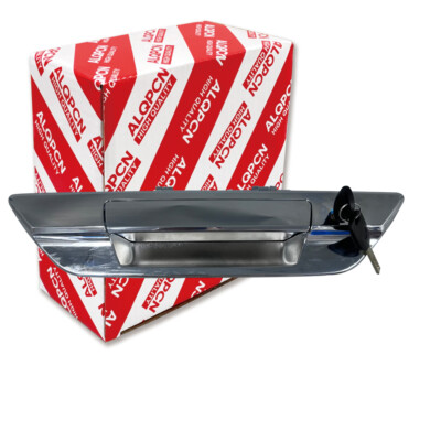 Tailgate Handle Chrome With Lock Key Cylinder Fit Toyota Hilux Revo ...