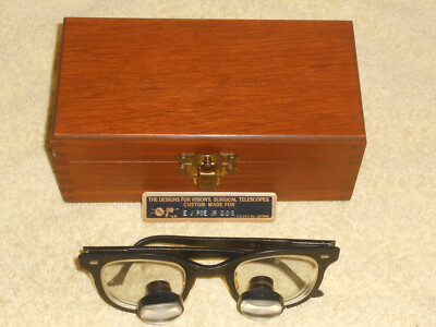 Designs for Vision 2.5x USA Dental Surgical Telescopes Loupes Glasses W ...