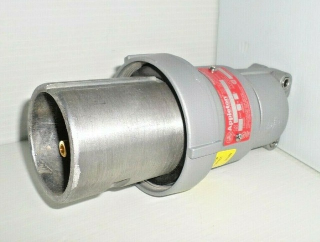 Appleton ACP6034BC 60A 4 Pole Metallic Clamping Ring Plug for sale ...