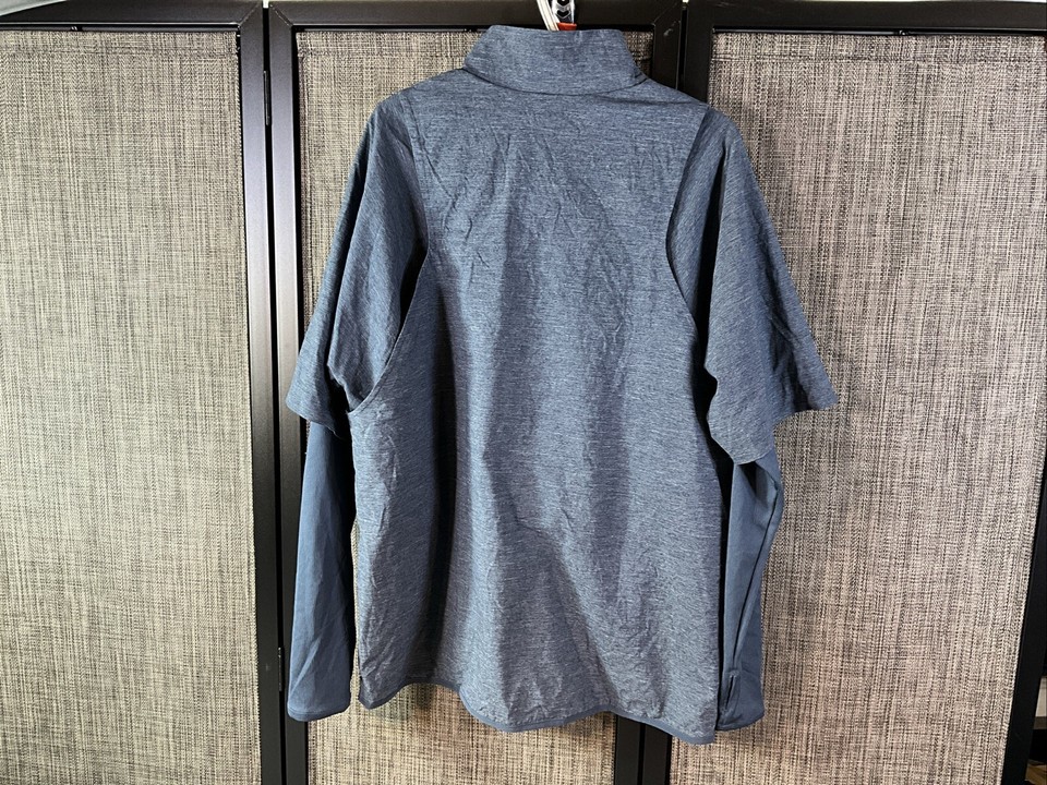 NIKE JORDAN ULTIMATE FLIGHT HYBRID DRI FIT JACKET GRAY MENS XL 800917 ...