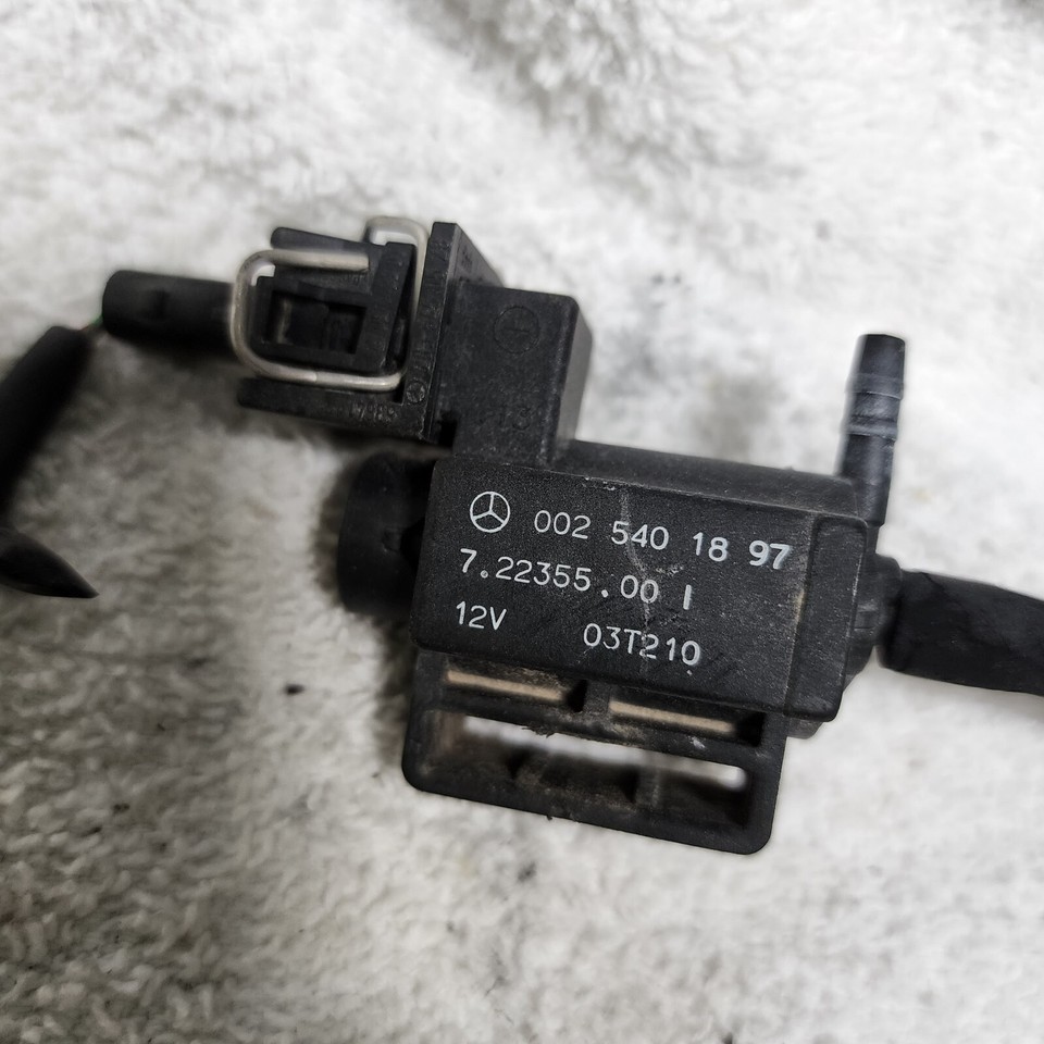 Mercedes CROSSFIRE EGR Change Over Vacuum Valve 0025401897 Oem 97-08 | eBay