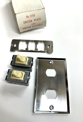 Nutone Heat A Vent Switch 1950s(?) Nutone Wall Heater. I Love This