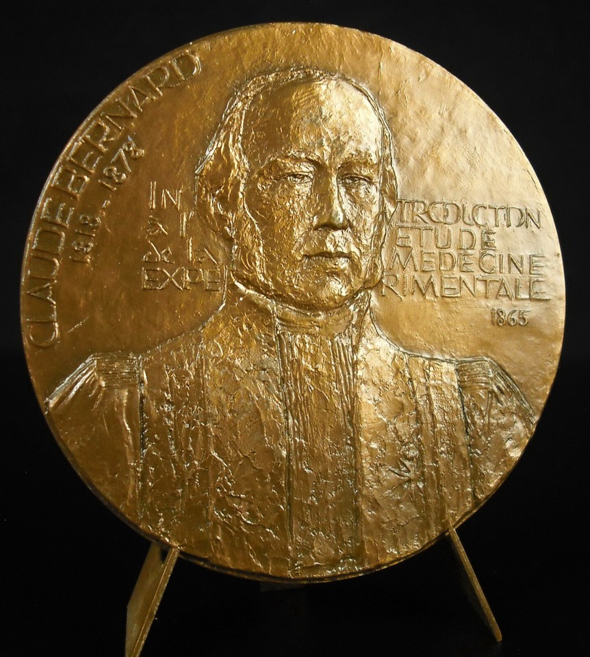 Medal Claude Bernard Experimental Medicine Physiologist Homer Syndrome ...