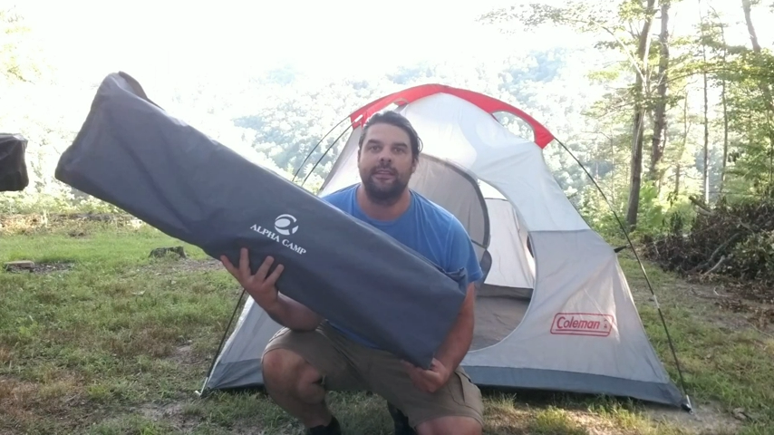 ALPHA CAMP Oversized Camping Cot Folding Sleeping Bed Supports 600 lbs ...