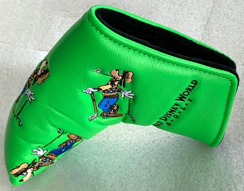 DISNEY GOLF AUTHENTIC GOOFY EMBROIDERED TAKING A DROP BLADE PUTTER ...