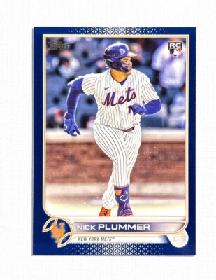Nick Plummer ~ 2022 Topps ~ Royal Blue Rookie RC | eBay