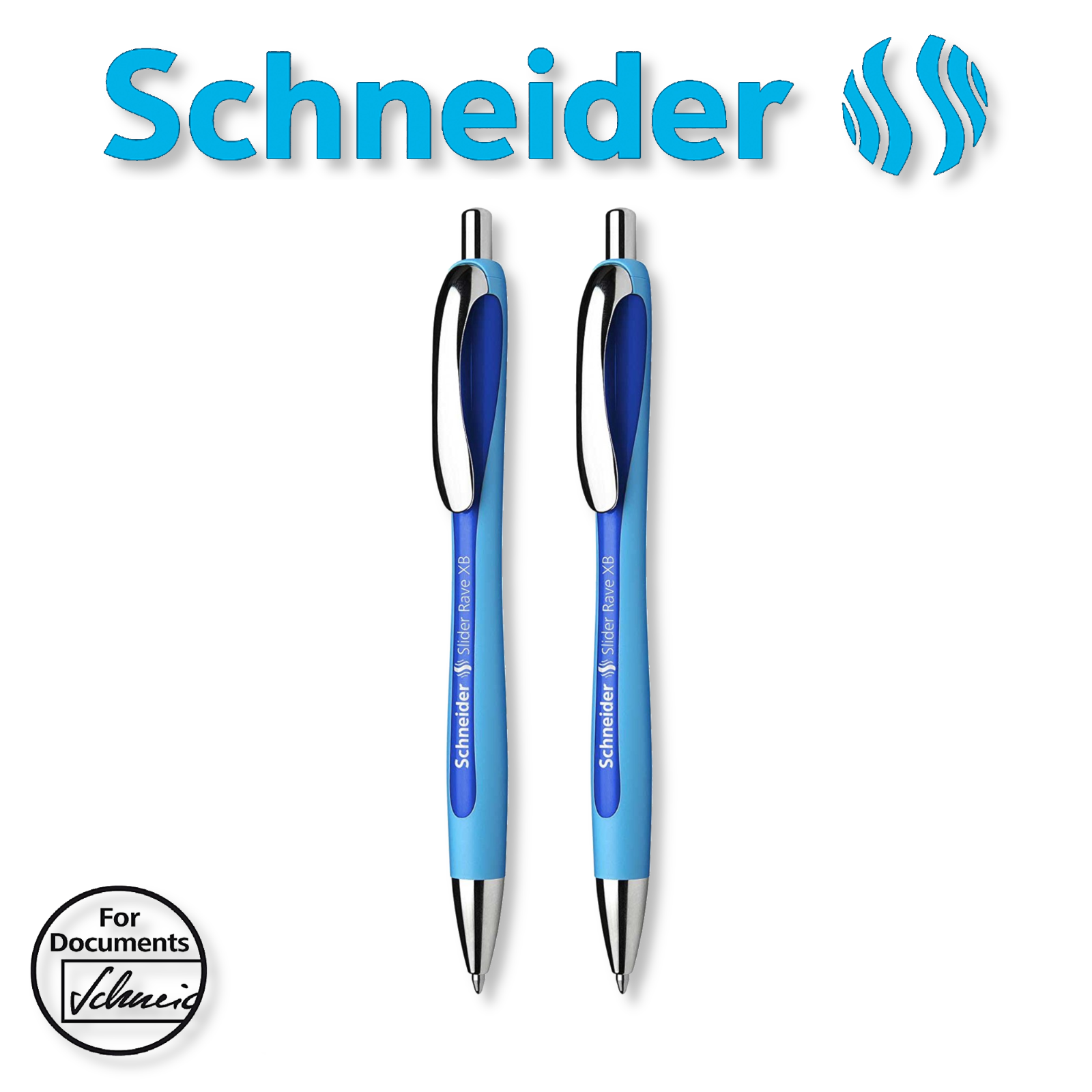 Schneider Ballpoint Pen Slider Rave 755 XB Blue Black Red Green Kuli ...