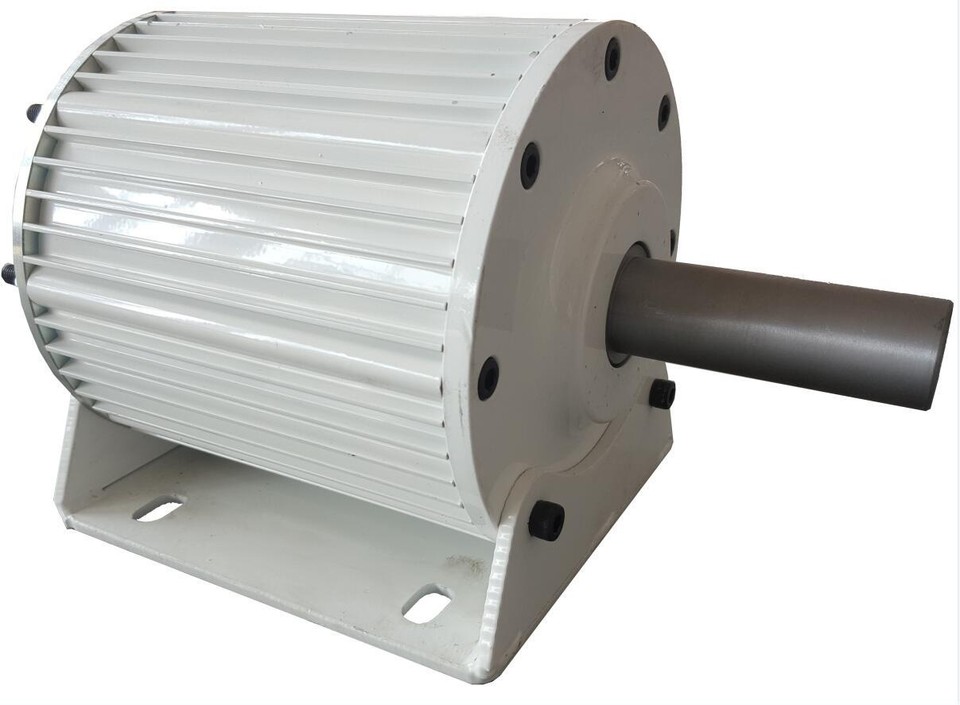 10KW-50KW 48V Gearless Permanent Magnet Generator 300 RPM 3 Phase ...