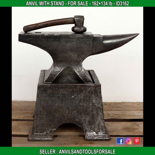 ANVIL WITH STAND - 162+134 lb - ID3162 | eBay