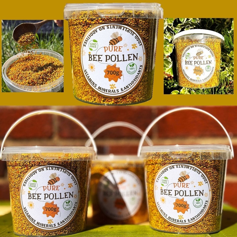 BEE POLLEN PURE 700 G RAW HIGH QUALITY- 100% Natural BEST PRICE ! NEW HARVEST! | eBay UK