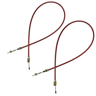 2 x Stainless Steel Trailer Brake Cable For Knott Axles Outer Sheath ...