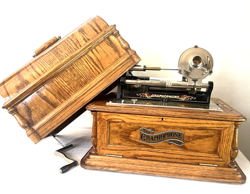 Columbia Type BC 20th Century Graphophone Cylinder Phonograph *PARTS ...