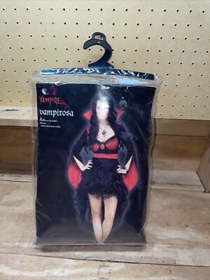 Vampire Vampirosa Medium / Large Size 10-14 Costume by Fun World | eBay