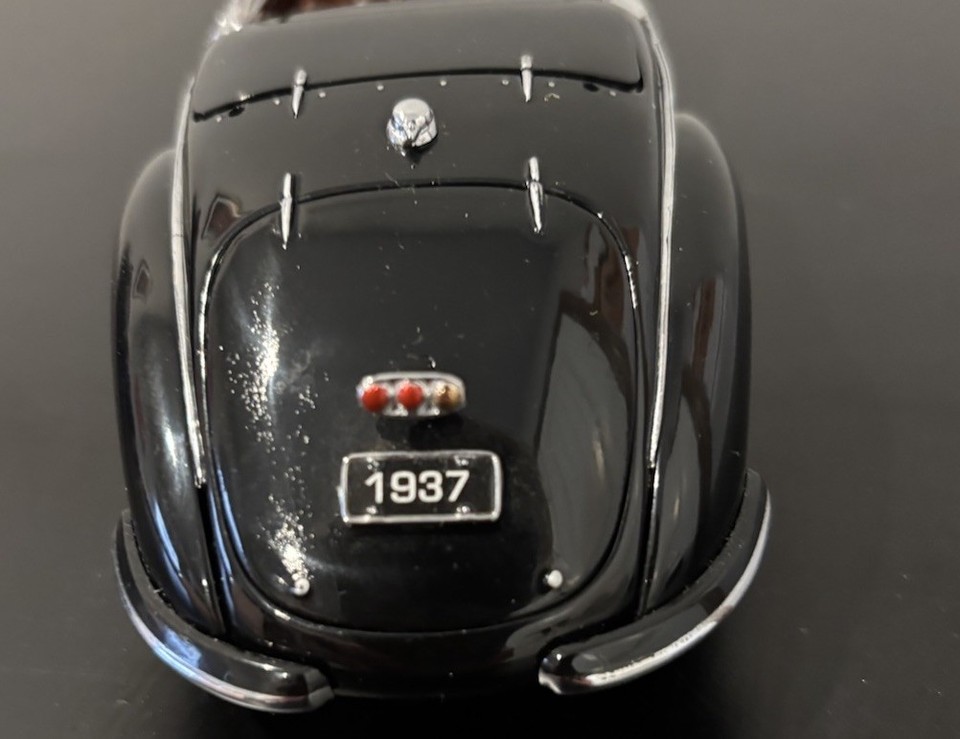 1937 Alfa Romeo 2900B Rdstr Black Lmtd Ed. Franklin Mint, Rare LE 487/ ...