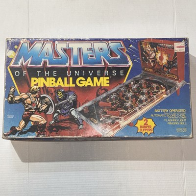 Vintage Masters Of The Universe He-Man Pinball Machine Play-set W/ Box ...