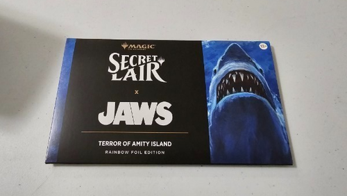 Magic The Gathering Jaws Secret Lair Foil - Sealed MTG. Ready to Ship ...
